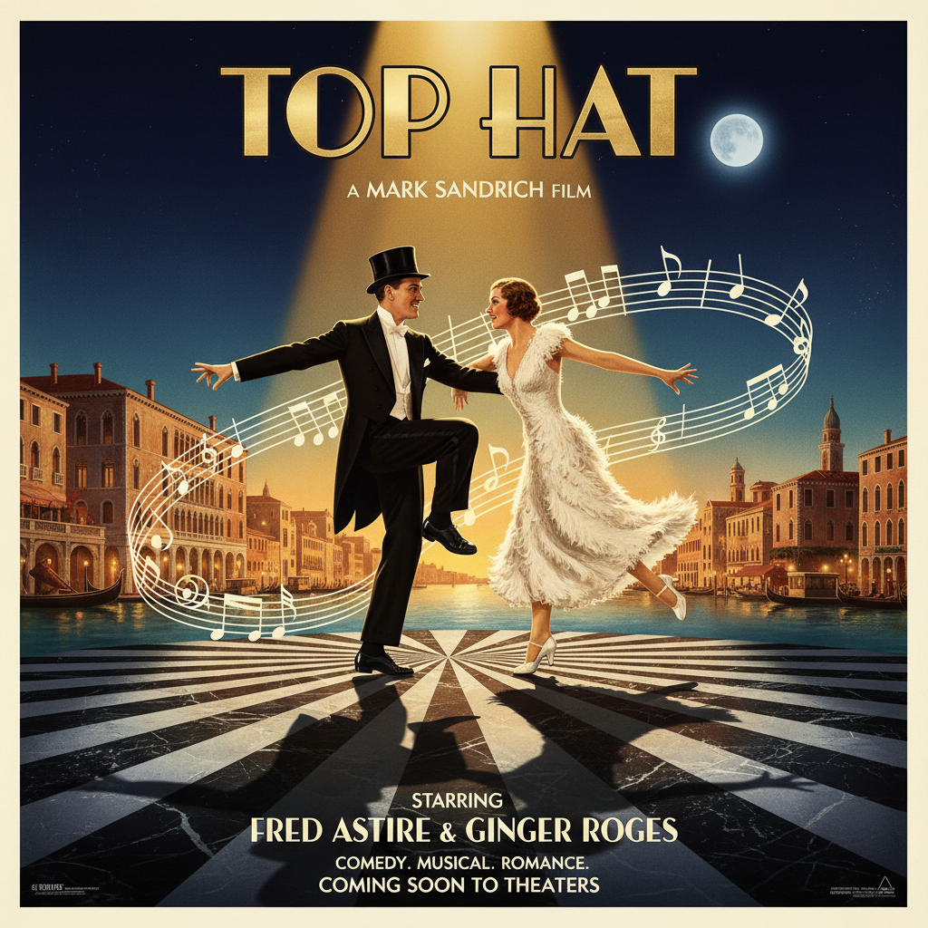 Top Hat (1935): Mistaken Identity Meets 'Cheek to Cheek'